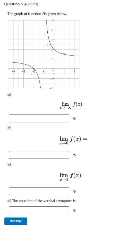 Solved Question 3 (4 points)The graph of function f is | Chegg.com Solved Question 3 (4 points)The graph of function f is | Chegg.com
