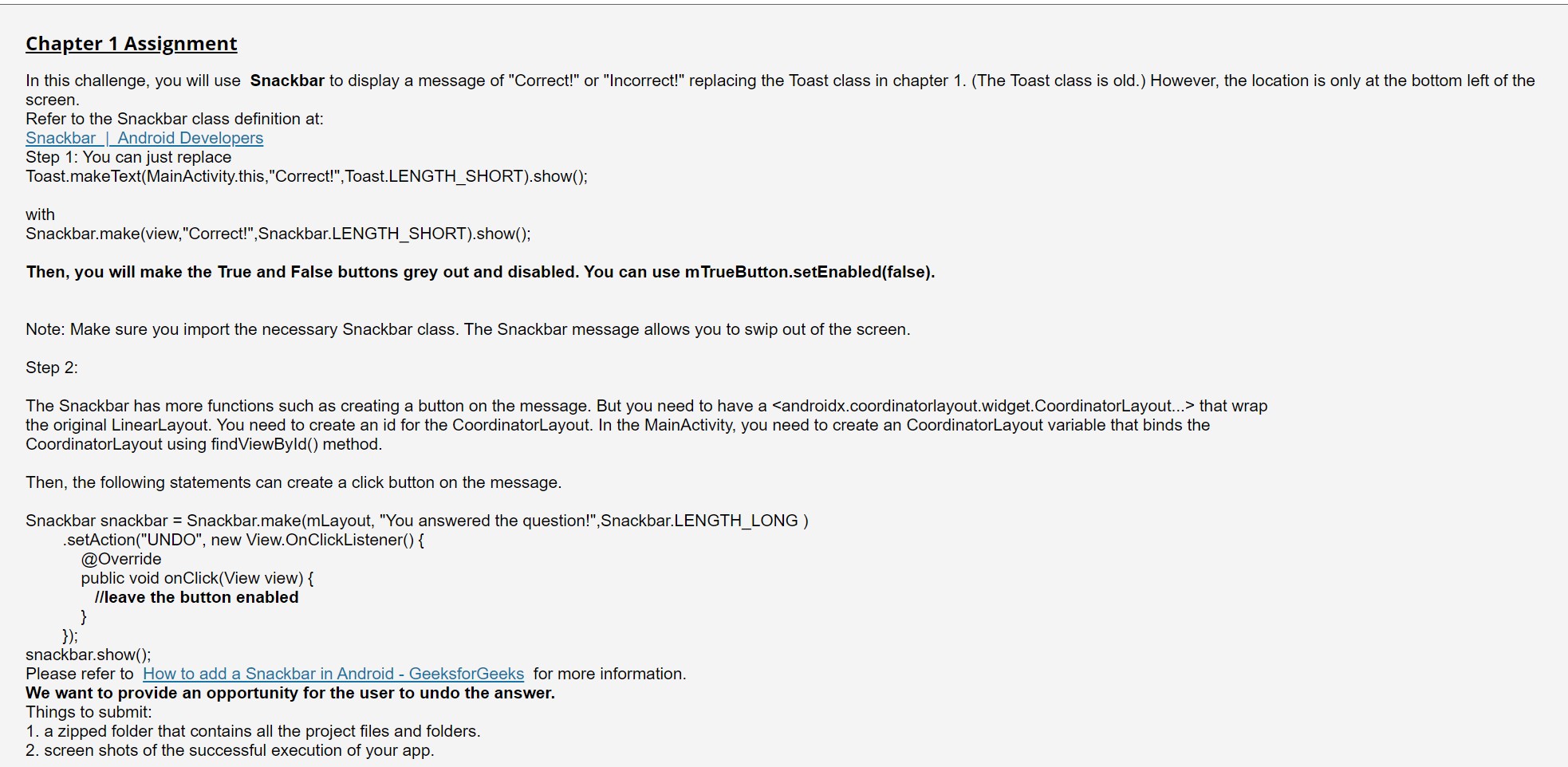 Solved Chapter 1 Assignment In this challenge, you will use | Chegg.com
