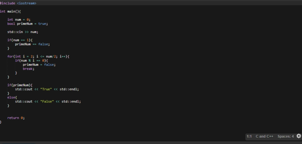 Solved Im trying to find if a number is prime. if the number | Chegg.com