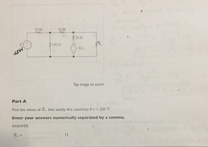 Solved Problem 4.88 PSpice Multisim The variable resistor | Chegg.com
