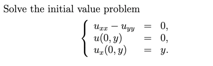 Solved Solve the initial value | Chegg.com