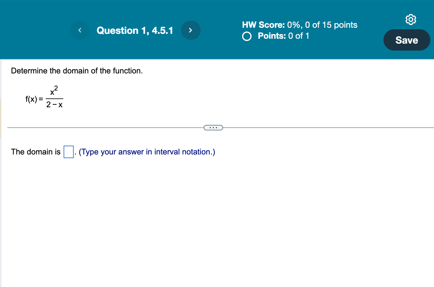 solved-determine-the-domain-of-the-function-f-x-2-xx2-the-chegg