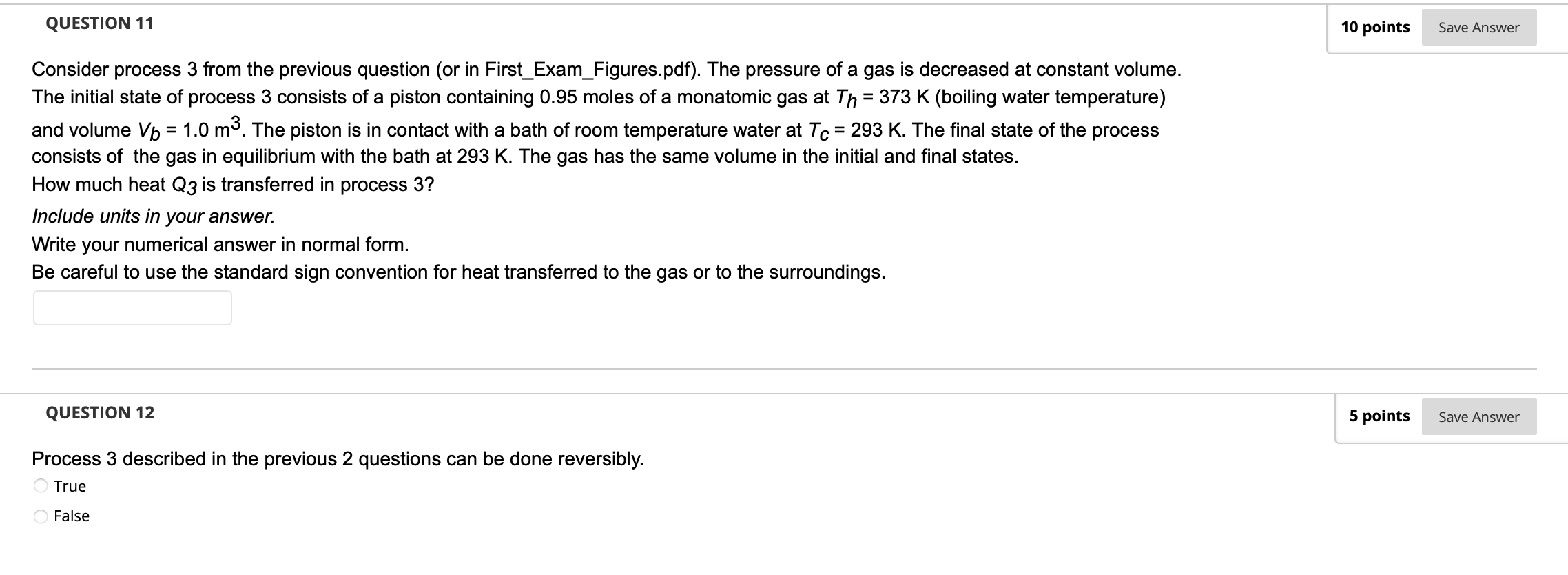 Solved QUESTION 9 10 points Save Answer - During the video | Chegg.com