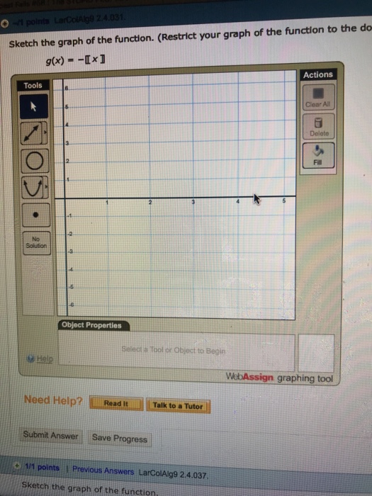 Solved Sketch The Graph Of The Funtion Restrict Your Graph 