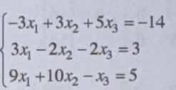 Solved 44. ﻿Gauss elimination with partial pivotingSolve | Chegg.com