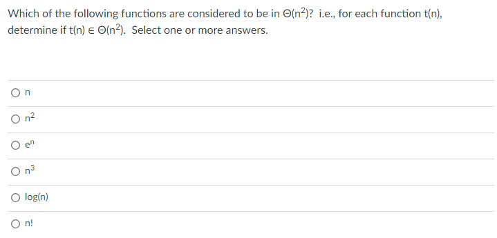 Solved For The Following Algorithm In The Worst Case How
