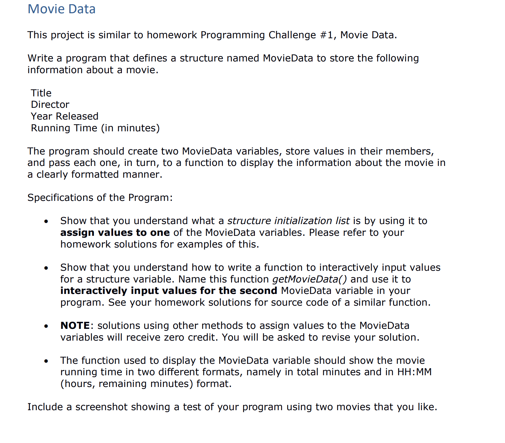 Solved This project is similar to homework Programming | Chegg.com