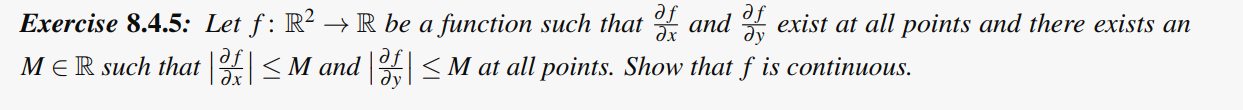 Solved Exercise 8.4.5: Let f:R2→R be a function such that | Chegg.com
