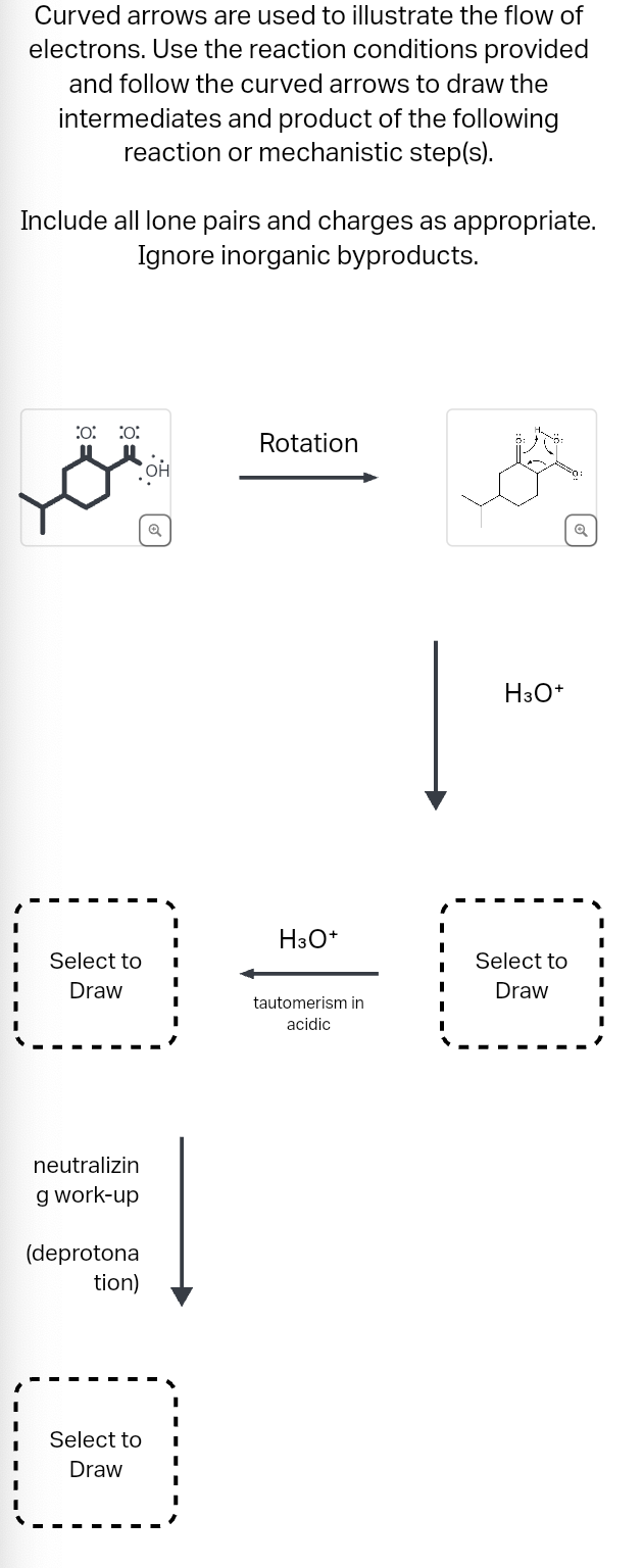 Solved Curved arrows are used to illustrate the flow of | Chegg.com