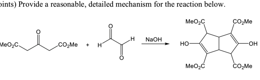 Solved ints) Provide a reasonable, detailed mechanism for | Chegg.com