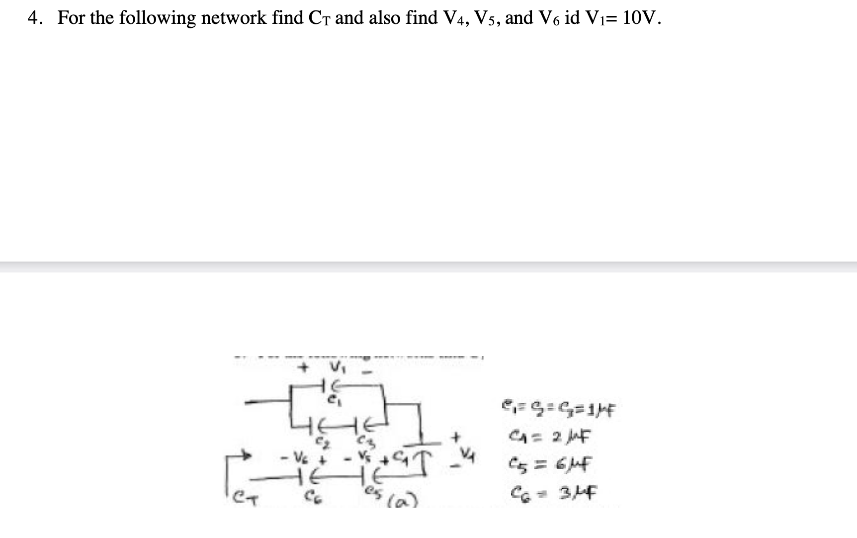 For the following network find CT ﻿and also find | Chegg.com