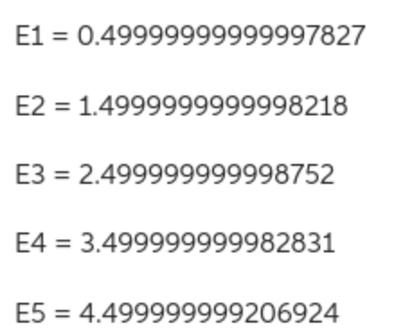 Solved I am running the following code to get the energy | Chegg.com