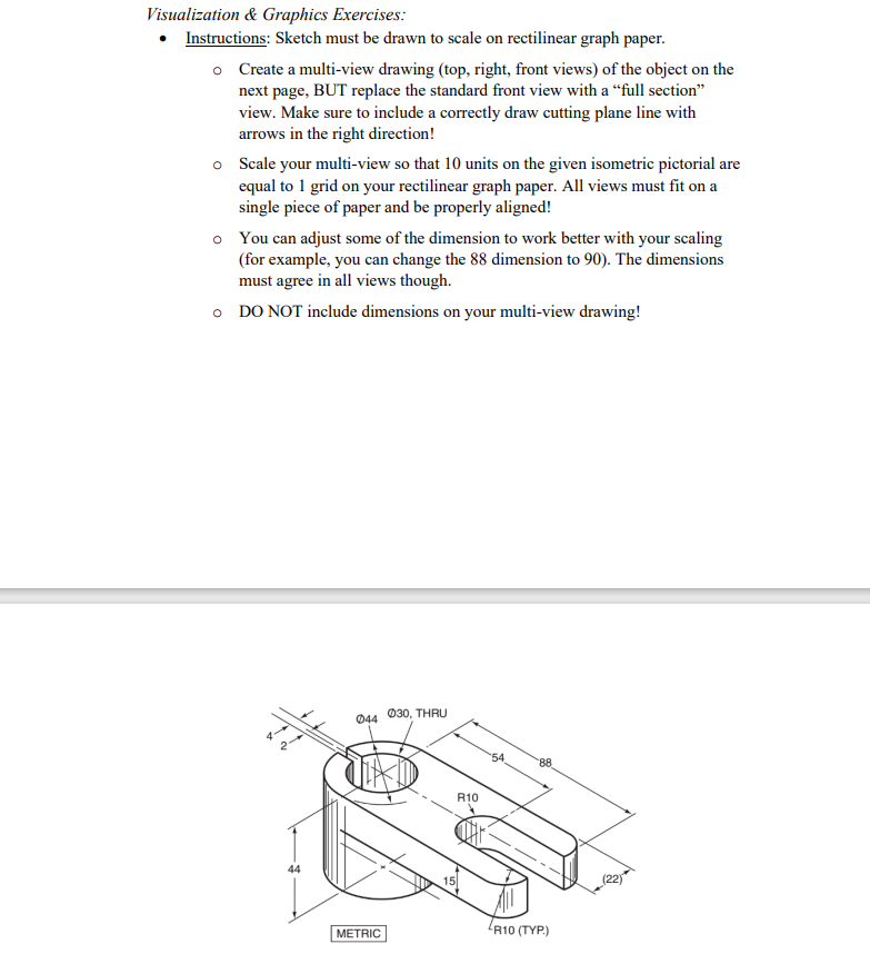 Solved Visualization \& Graphics Exercises: - Instructions: | Chegg.com