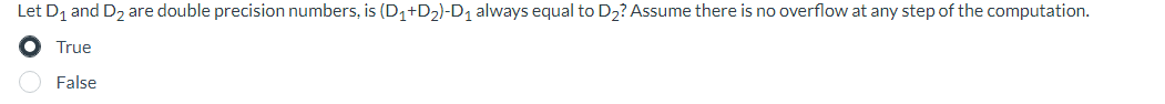 Solved If X1 and X2 are integer, is (X1+X2)−X1 always equal | Chegg.com
