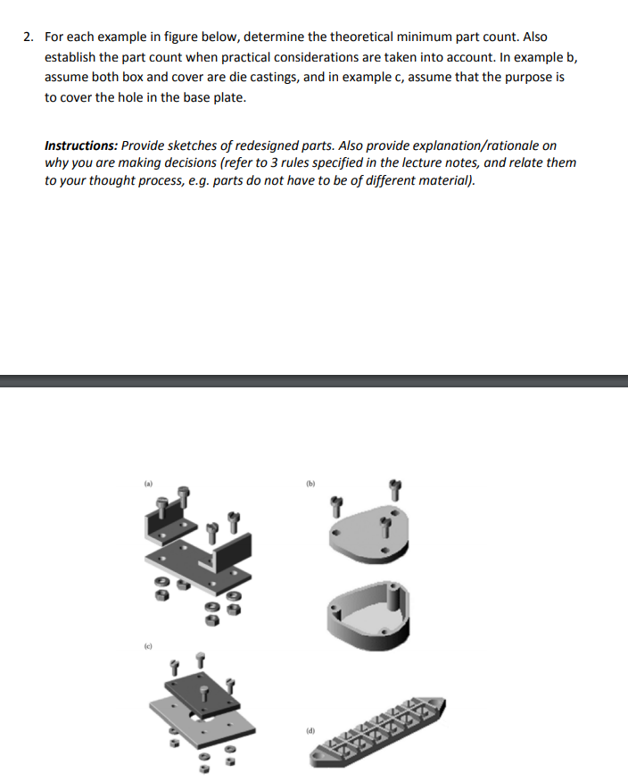 Solved For each example in figure below, determine the | Chegg.com