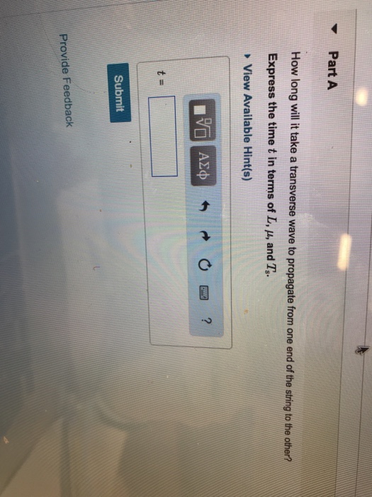 Solved o ving Delisil Wave Propagation in a String Consider | Chegg.com