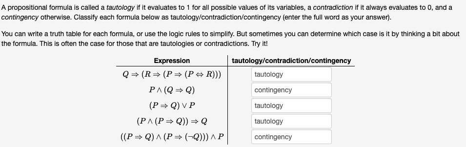 Solved A propositional formula is called a tautology if it | Chegg.com