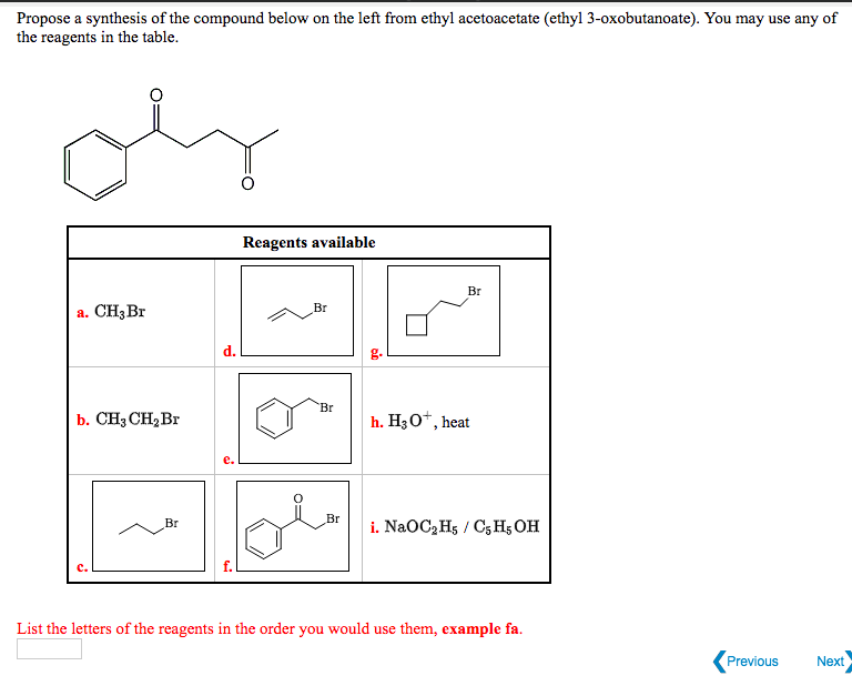 Solved Propose a synthesis of the compound below on the left | Chegg.com
