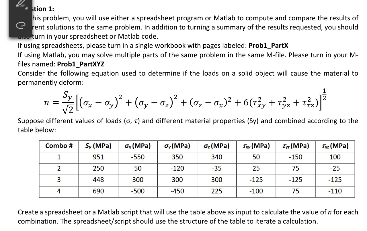 Solved 4 tion 1: his problem, you will use either a | Chegg.com