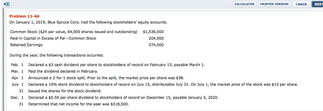 Solved 土山 CALCULATOR PRINTER VERSION | Chegg.com