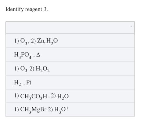 Solved Consider the synthetic scheme shown. Identify the | Chegg.com