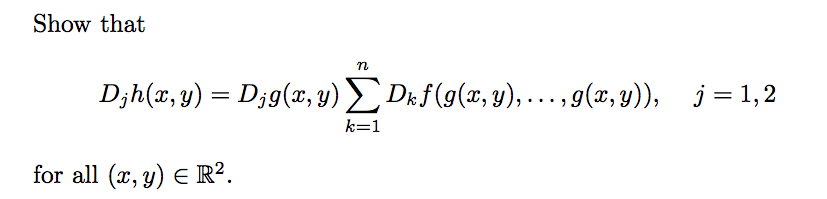 Solved Let f : R and g: R2 + R be differentiable functions. | Chegg.com