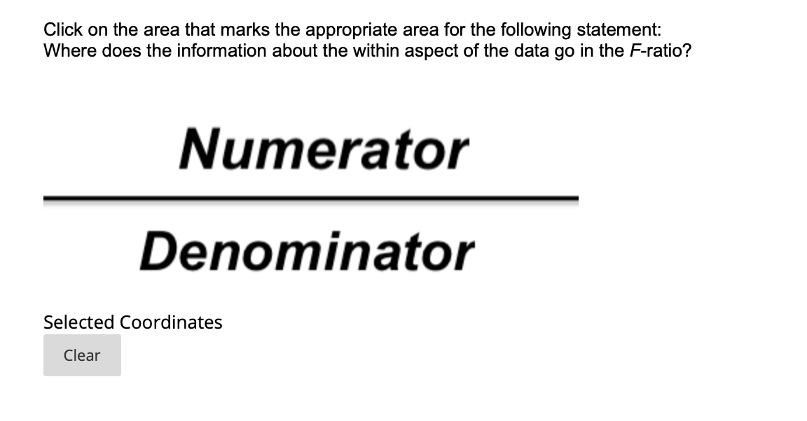 Solved Click on the area that marks the appropriate area for | Chegg.com