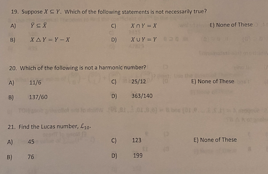 Solved Discrete Math --> If your able to solve the problems | Chegg.com