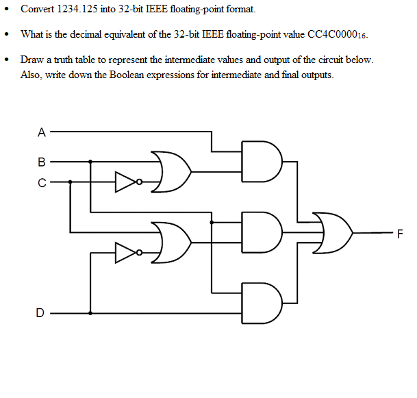 Solved Convert 1234.125 into 32-bit IEEE floating-point | Chegg.com
