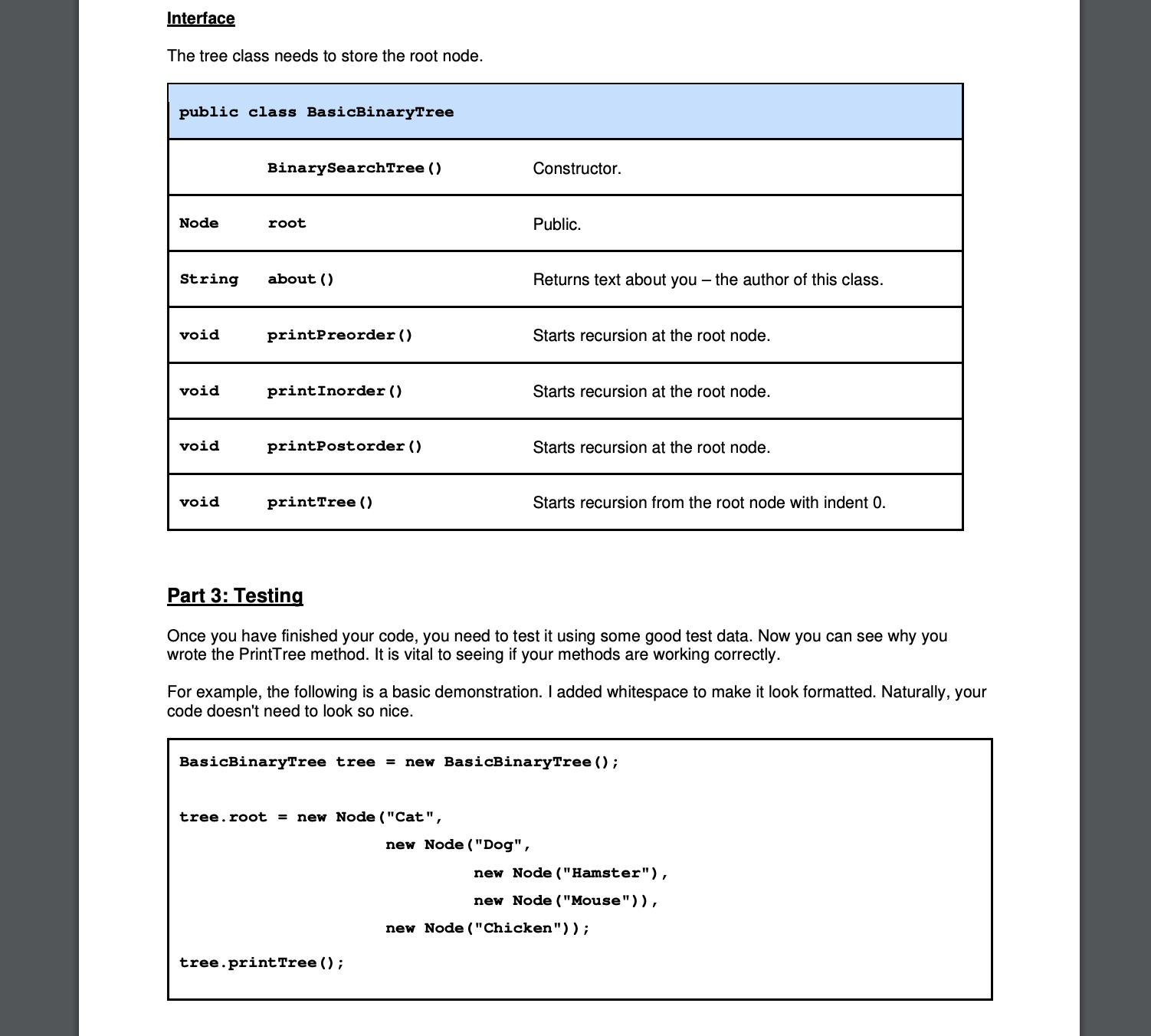 Solved Overview Sorry for getting this to you late. As a | Chegg.com