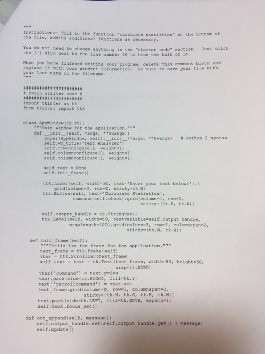 Solved Project 2: Text Analyzer Overview In this project, | Chegg.com