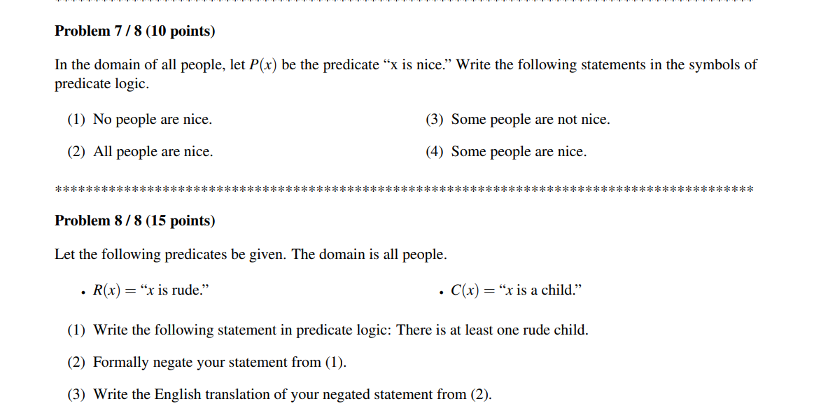 Solved Write a proof sequence for the following assertion. | Chegg.com