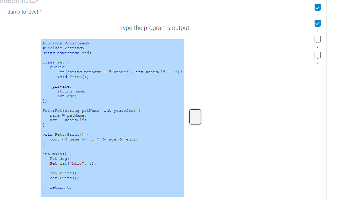 Solved #include #include #include using namespace std; | Chegg.com