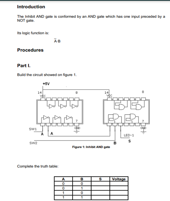 Solved Implementing Logic Functions Objectives By the end of | Chegg.com