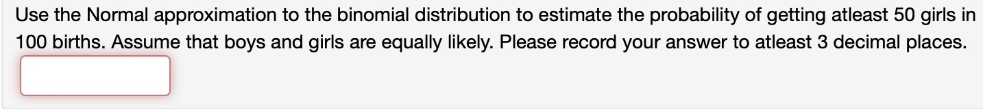 Solved Use the Normal approximation to the binomial | Chegg.com