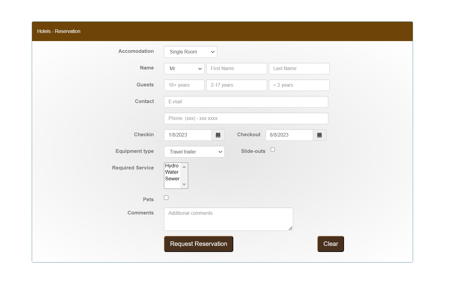 Solved Design html page with the same style of the below | Chegg.com