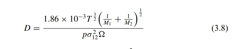 Solved Table 3.2 Experimentalbased diffusivities of common | Chegg.com