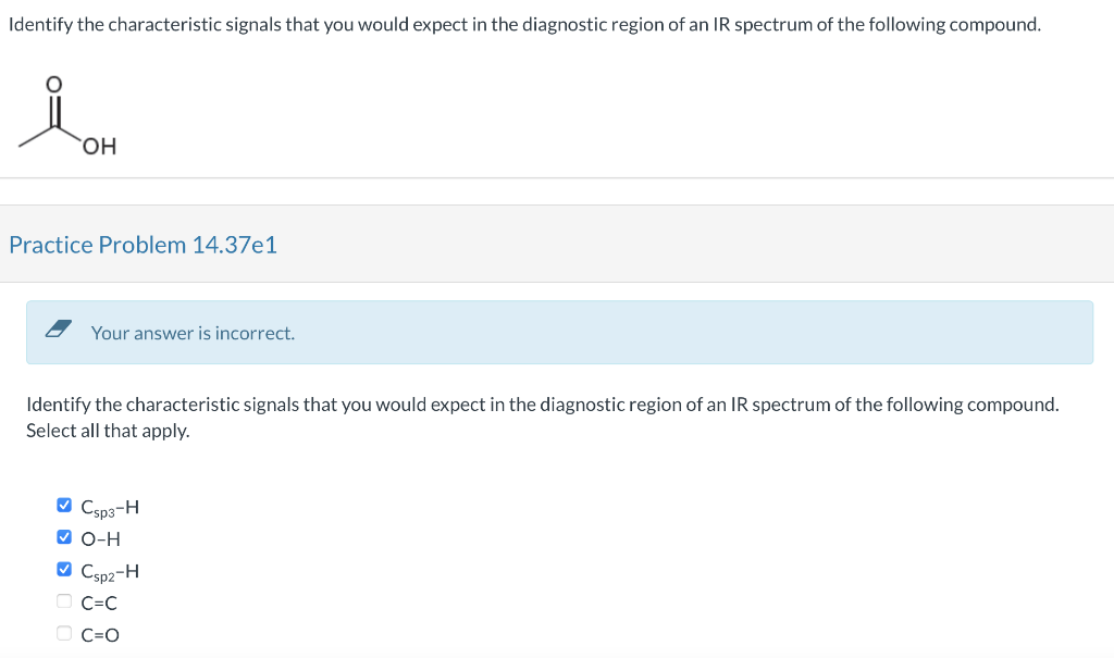 Solved Practice Problem 14.37e1 θ Your answer is incorrect. | Chegg.com