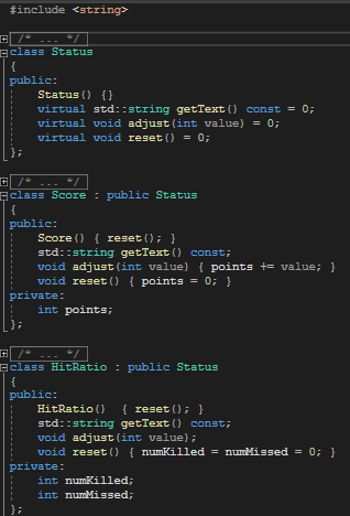Solved The programming language is C++: I have part of a | Chegg.com