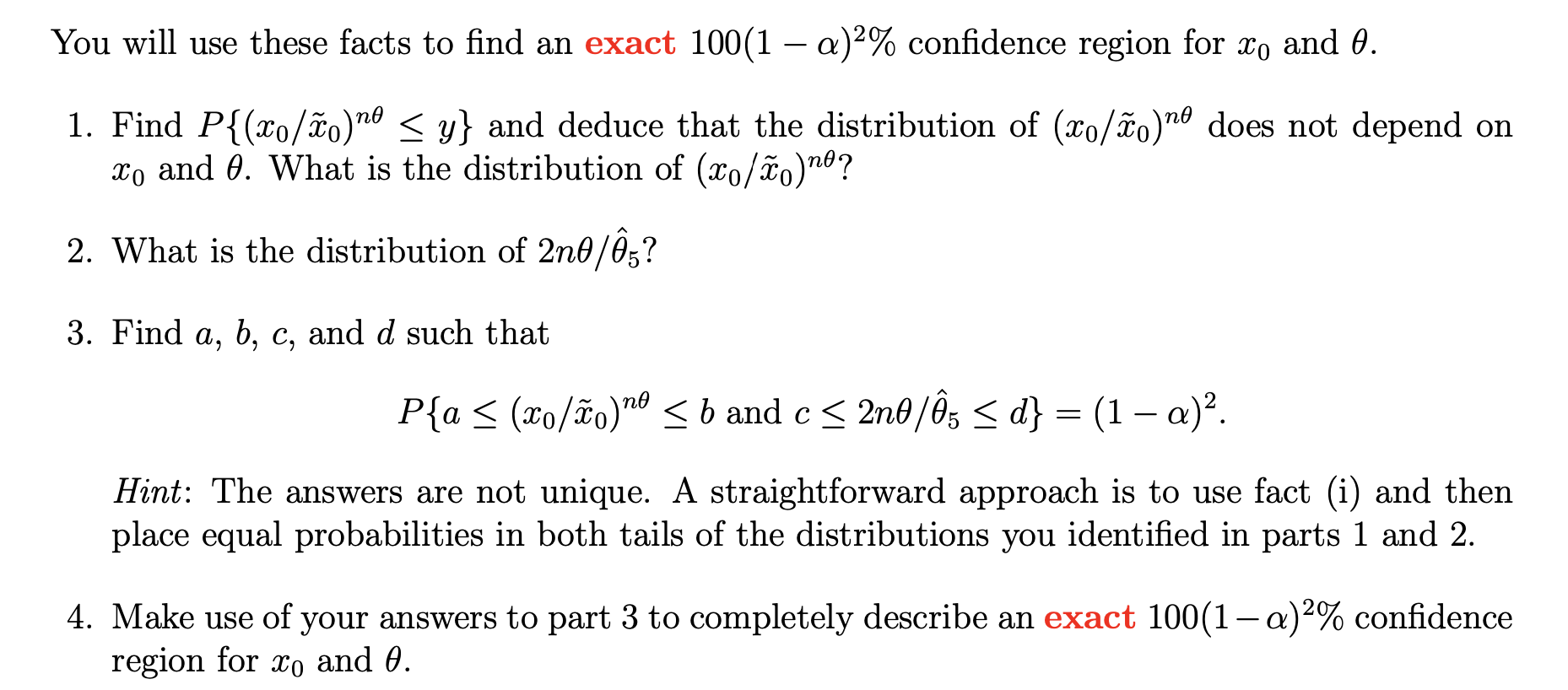 Let X1,..., Xn be an i.i.d. sample from the Pareto | Chegg.com