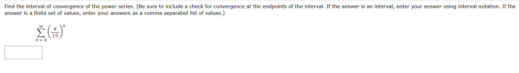 Solved answer is a finite set of values, enter your answers | Chegg.com