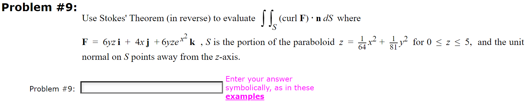 Solved Problem #9: Use Stokes' Theorem (in reverse) to | Chegg.com