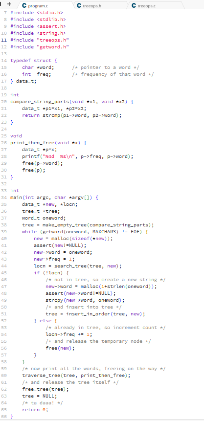 Solved Please write in c programming and following the | Chegg.com