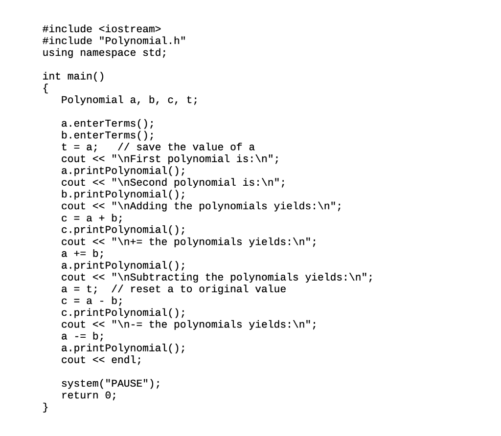 Solved Your solution that you submit should consist of three | Chegg.com