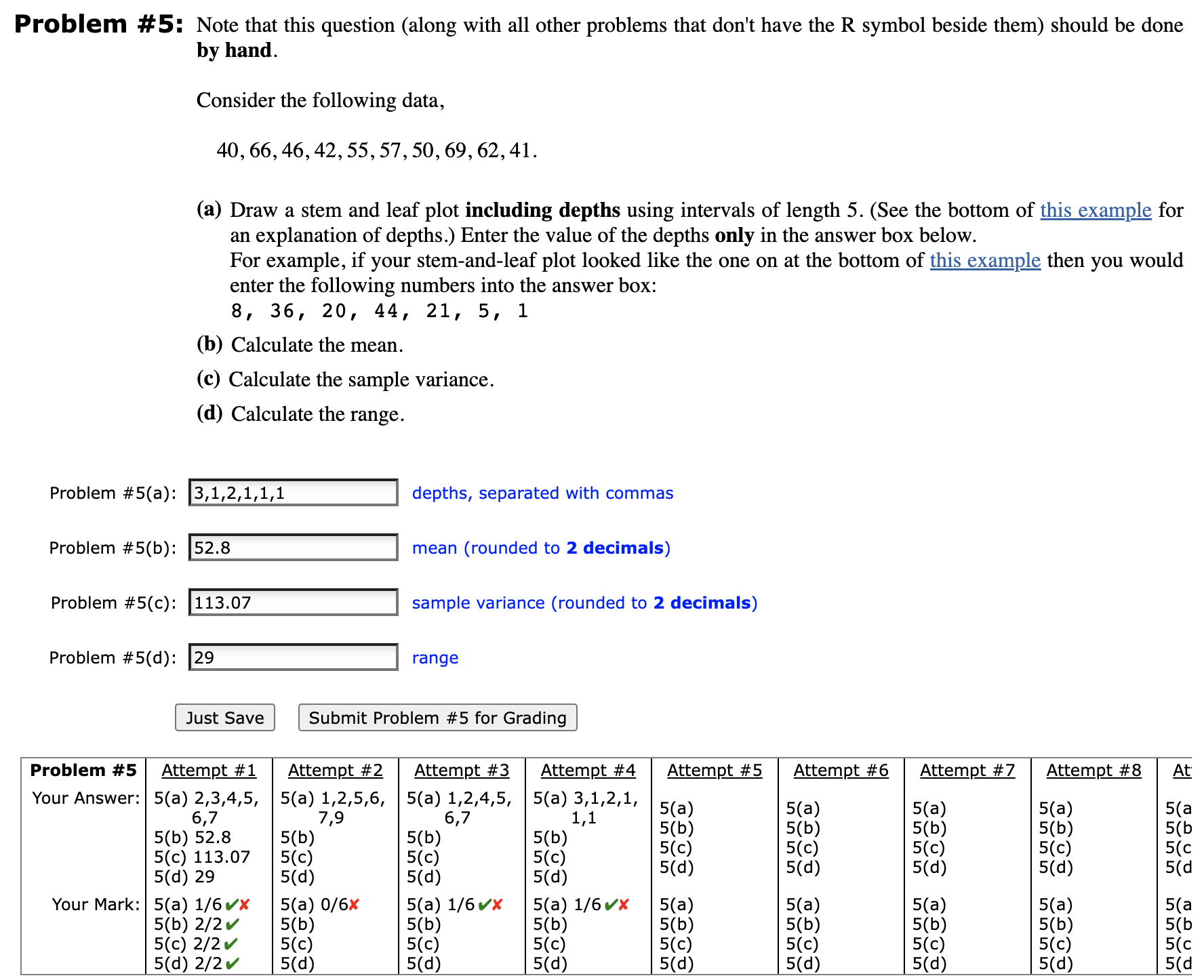 Solved 5: Note that this question (along with all other | Chegg.com