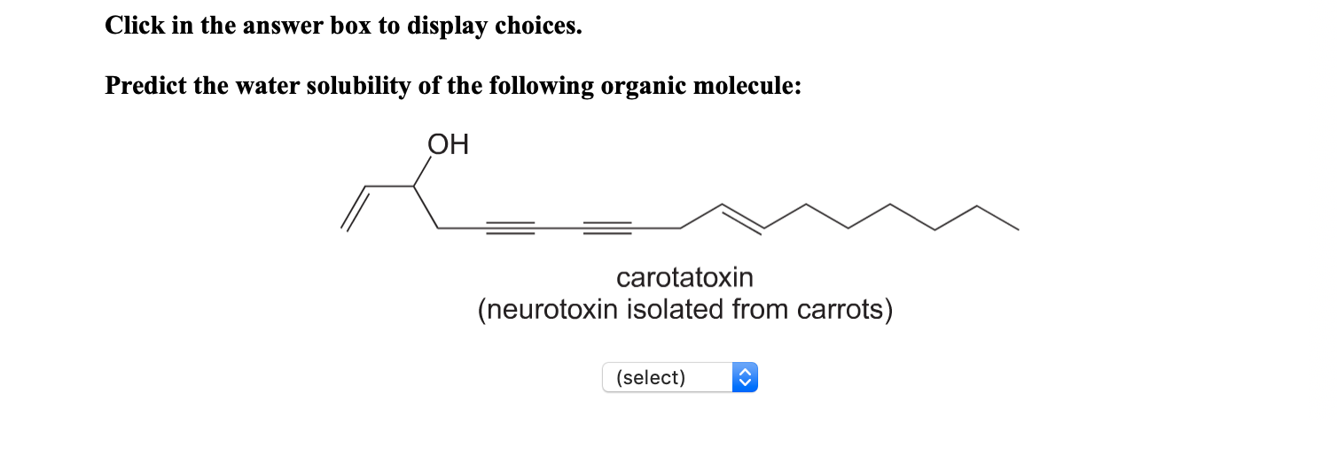 Solved Click in the answer box to display choices. Predict | Chegg.com