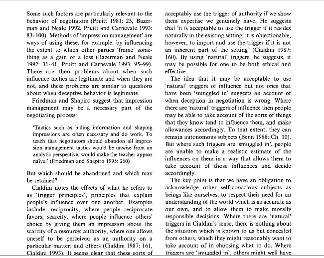Solved Read the article “Honesty in Negotiation.” After | Chegg.com