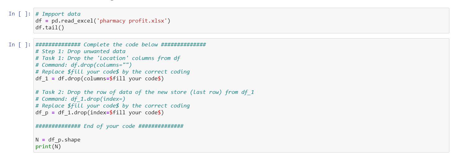In [ ]: # Pandas is for using data structures import | Chegg.com