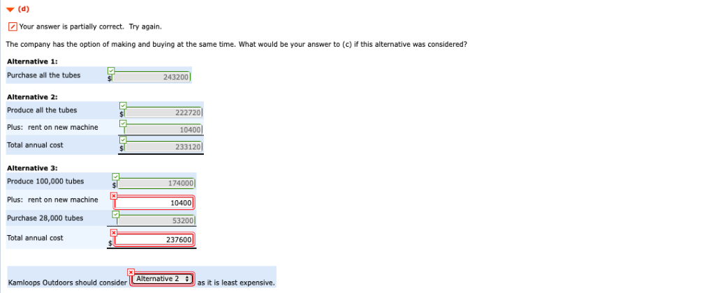 Solved Problem 7-43A (Part Level Submission) The Kamloops | Chegg.com
