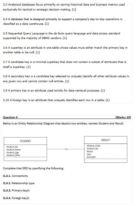 Solved Multiple choice questions: Select one (1) correct | Chegg.com